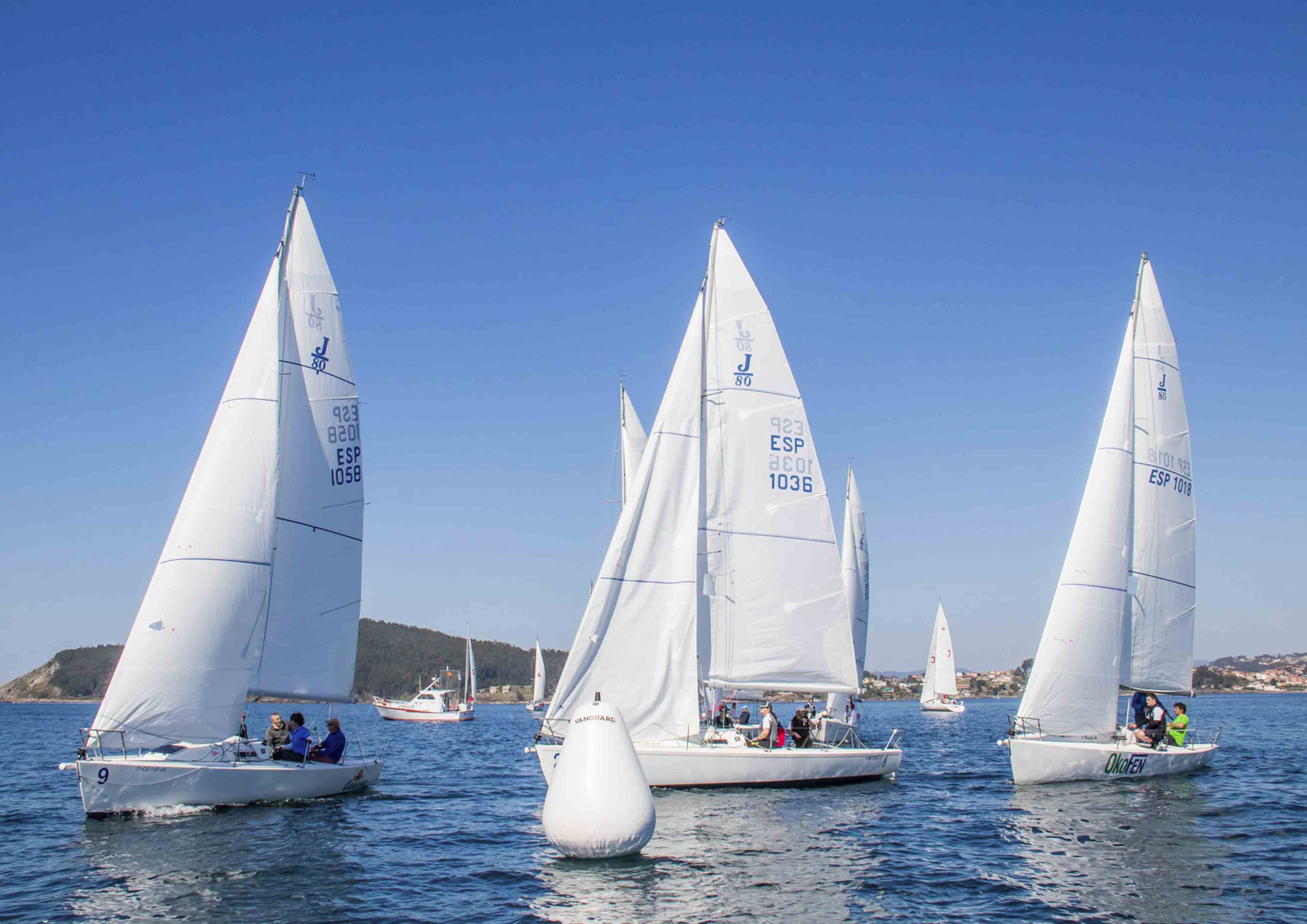 J80 Winter League Final Assault · Monte Real Club de Yates Baiona