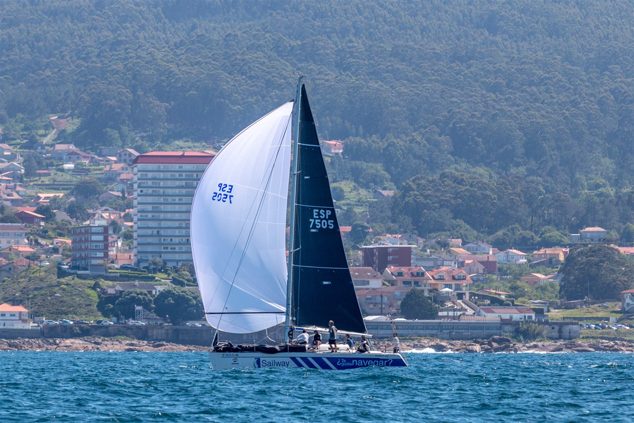 The Repsol Trophy fleet shows its teeth · Monte Real Club de Yates Baiona